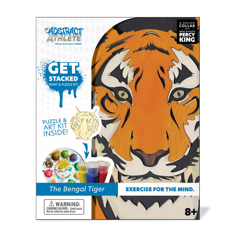 Begin Again Get Stacked Paint & Puzzle Kit