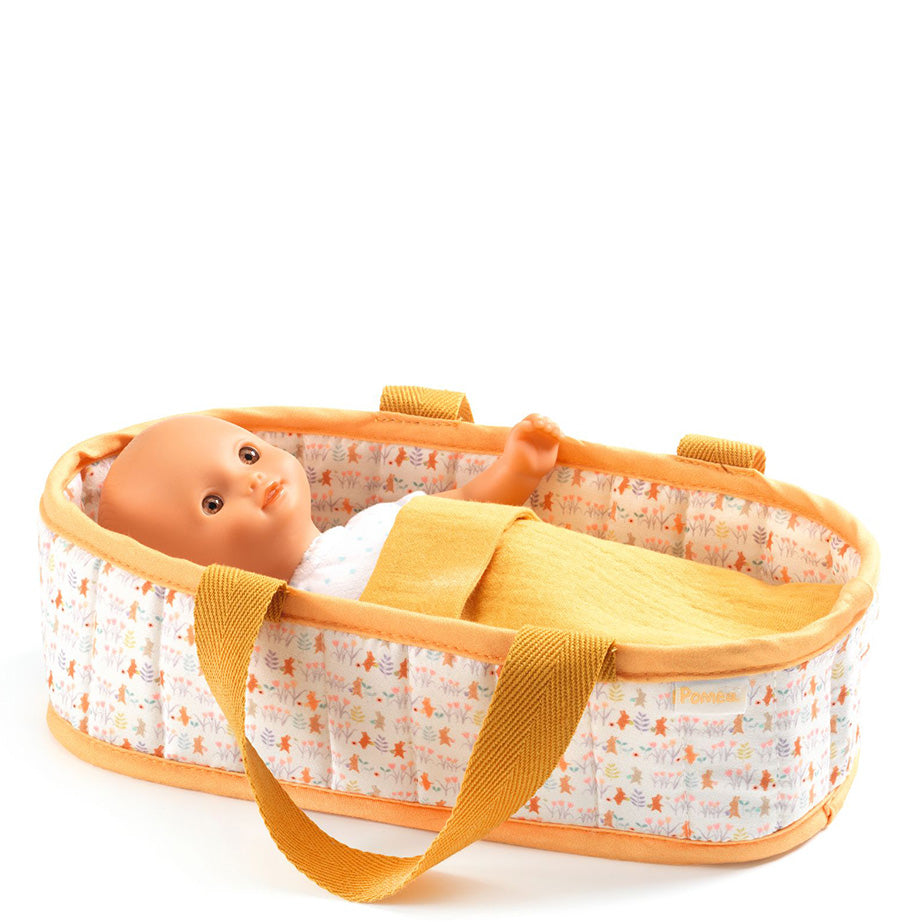 Djeco Pomea / Mini Dolls with Bassinets