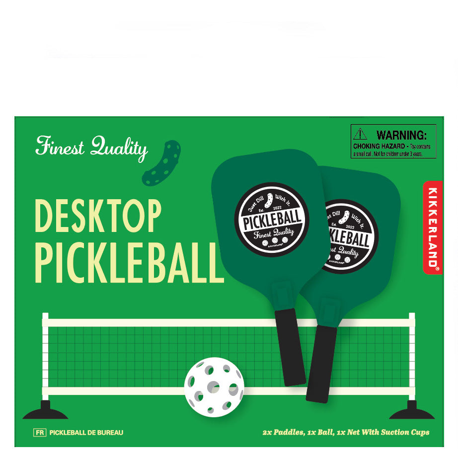 Kikkerland Desktop Pickleball
