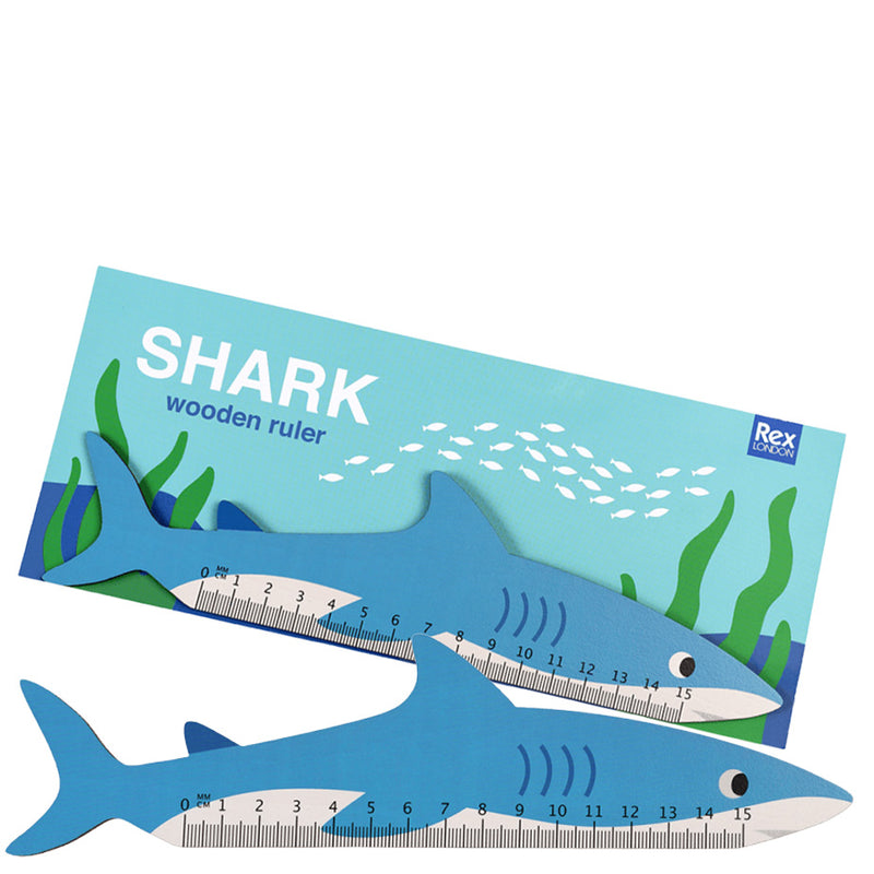 Rex London Animal Wooden Rulers