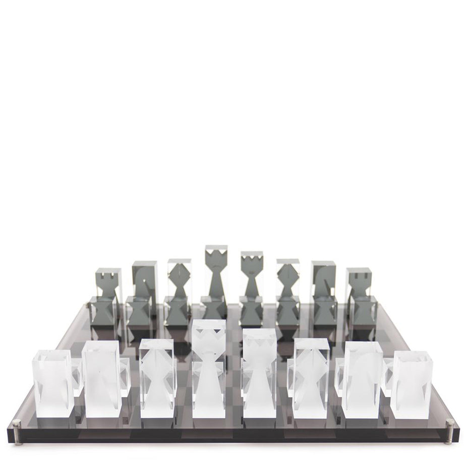 Jonathan Alder Acrylic Chess Set